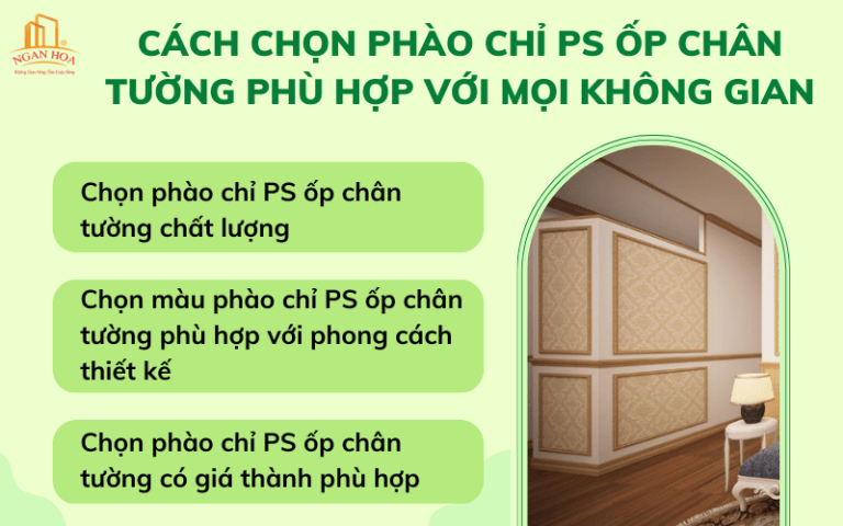 5 Lý Do Bạn Nên Sử Dụng Phào Chỉ PS ốp Chân Tường